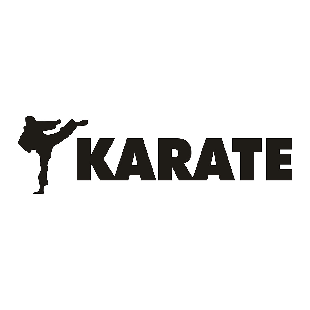 Aufkleber Karate 1 | Aufkleber | Zubehör | Kaiten Online Shop